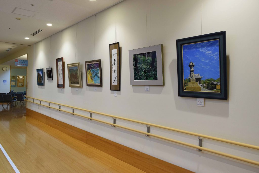 作品を展示しています｜村立東海病院